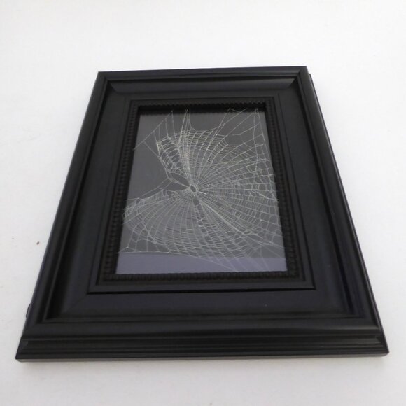 Art | Real Mounted Spider Web Halloween Frame Easel Decor Handmade ...